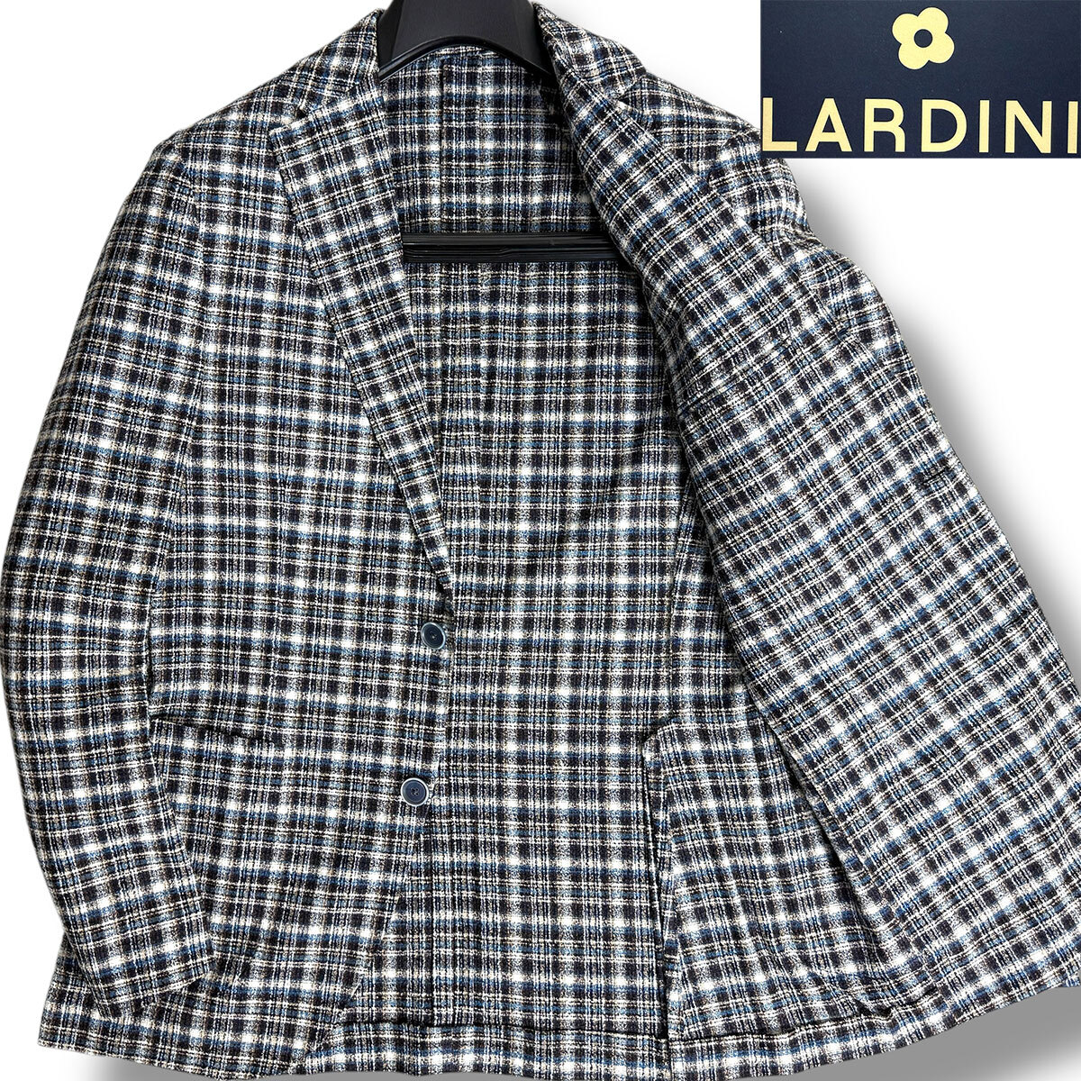 Yahoo!オークション - J6115 美品 ラルディーニ サマーツイードジャケ...