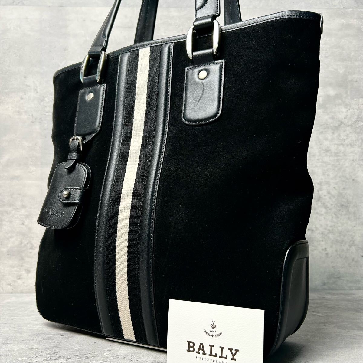 モデル 極 /A4収納可 BALLY バリー メンズ ビジネス トートバッグ 肩掛け ショルダー PC収納 レザー×スエード ブラック 通勤(かばん、バッグ)｜売買されたオークション情報 ...