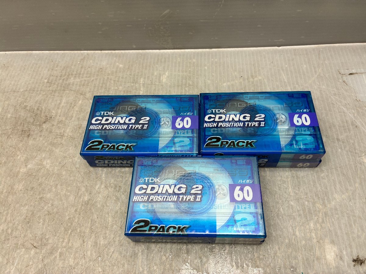 Yahoo!オークション - 未使用/保管品/TDK/ハイポジ/カセットテープ/CDI...