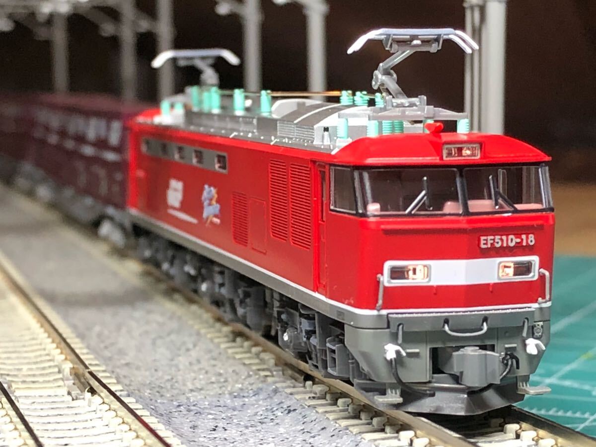 Yahoo!オークション - KATO 3059-1 EF510 0番台(JR貨物)【EF510 18】号...