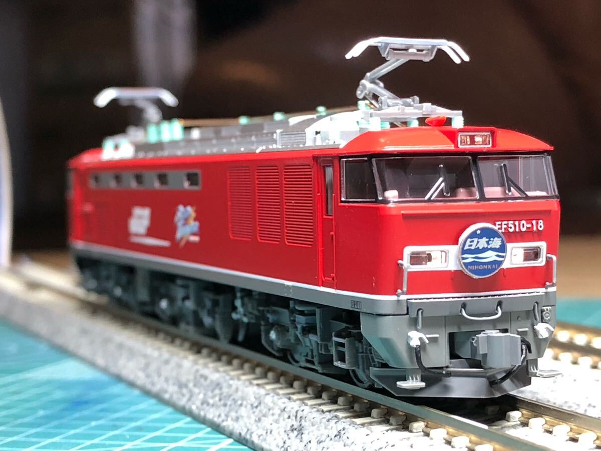 Yahoo!オークション - KATO 3059-1 EF510 0番台(JR貨物)【EF510 18】号...