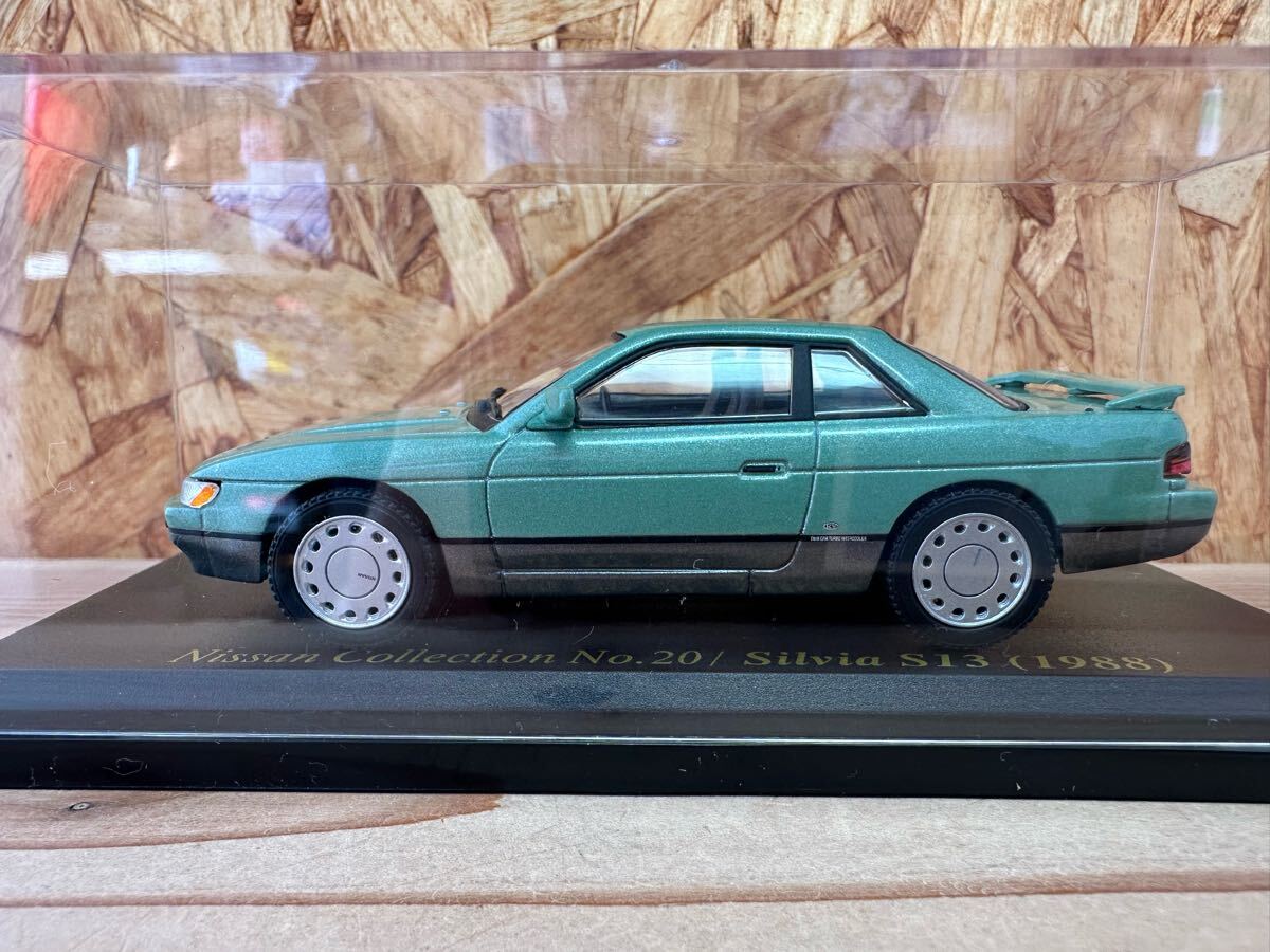 Yahoo!オークション - 日産名車 1/43 日産 シルビア S13 K’s 1988 グ...