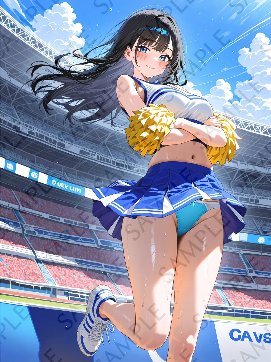 Yahoo!オークション - KS-056 オリジナル A4 ポスターアニメ AIイラス...