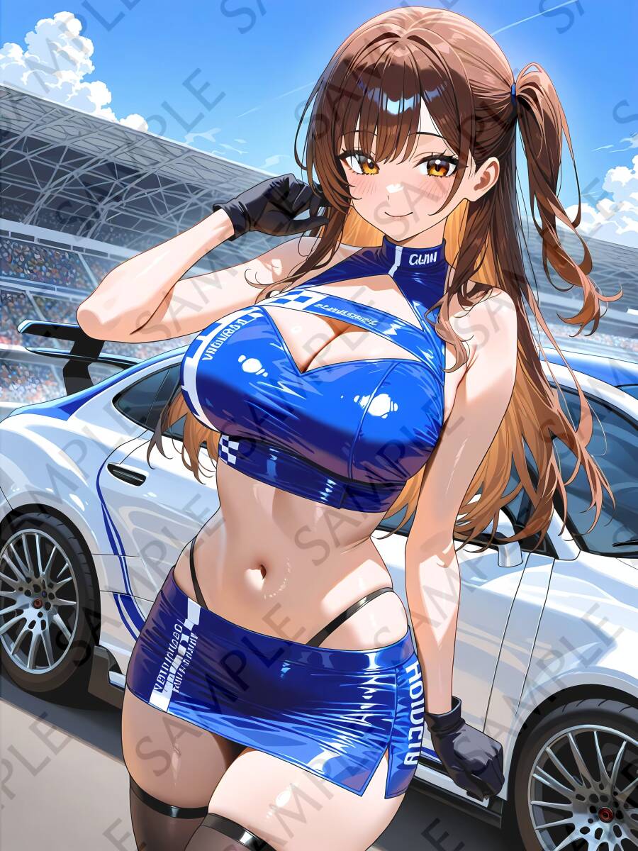 Yahoo!オークション - KS-024 オリジナル A4 ポスターアニメ AIイラス...