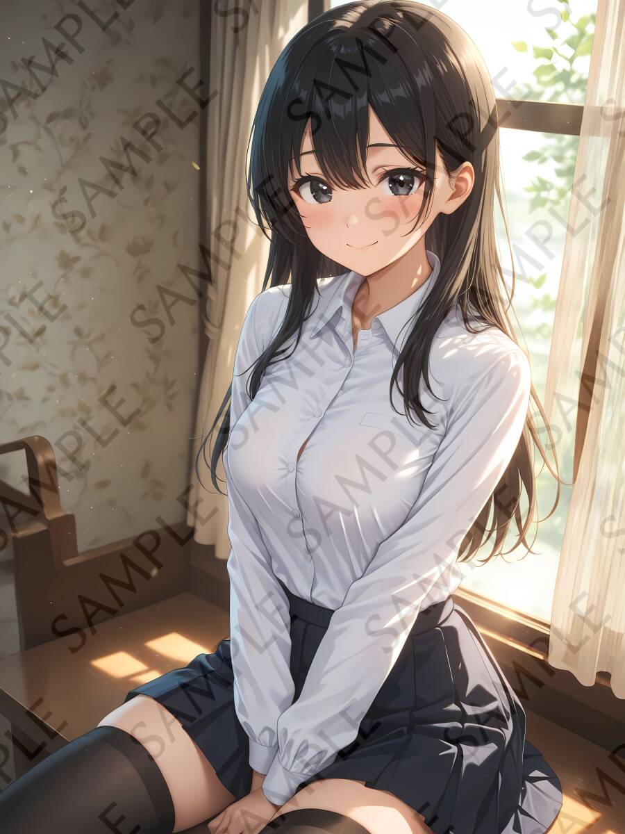 Yahoo!オークション - ZS-063 オリジナル A4 ポスターアニメ AIイラス...