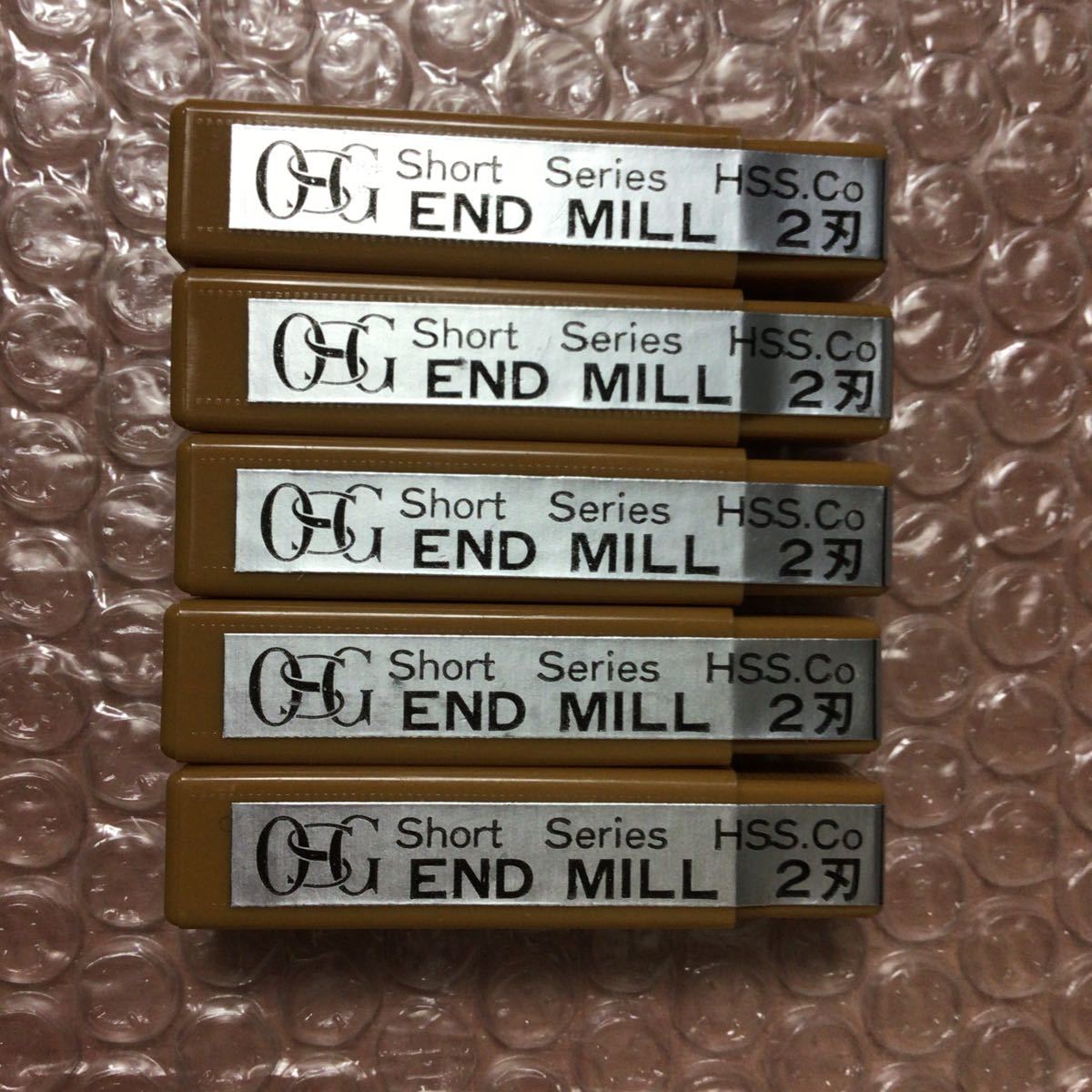 Yahoo!オークション - 5本 OSG Φ10 EDS 8 コバルト ハイス スクエア ...