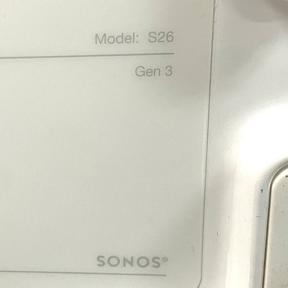 Yahoo!オークション - 【 C 】4589 SONOS Sub S26 Gen3 ワイヤレスサブ...