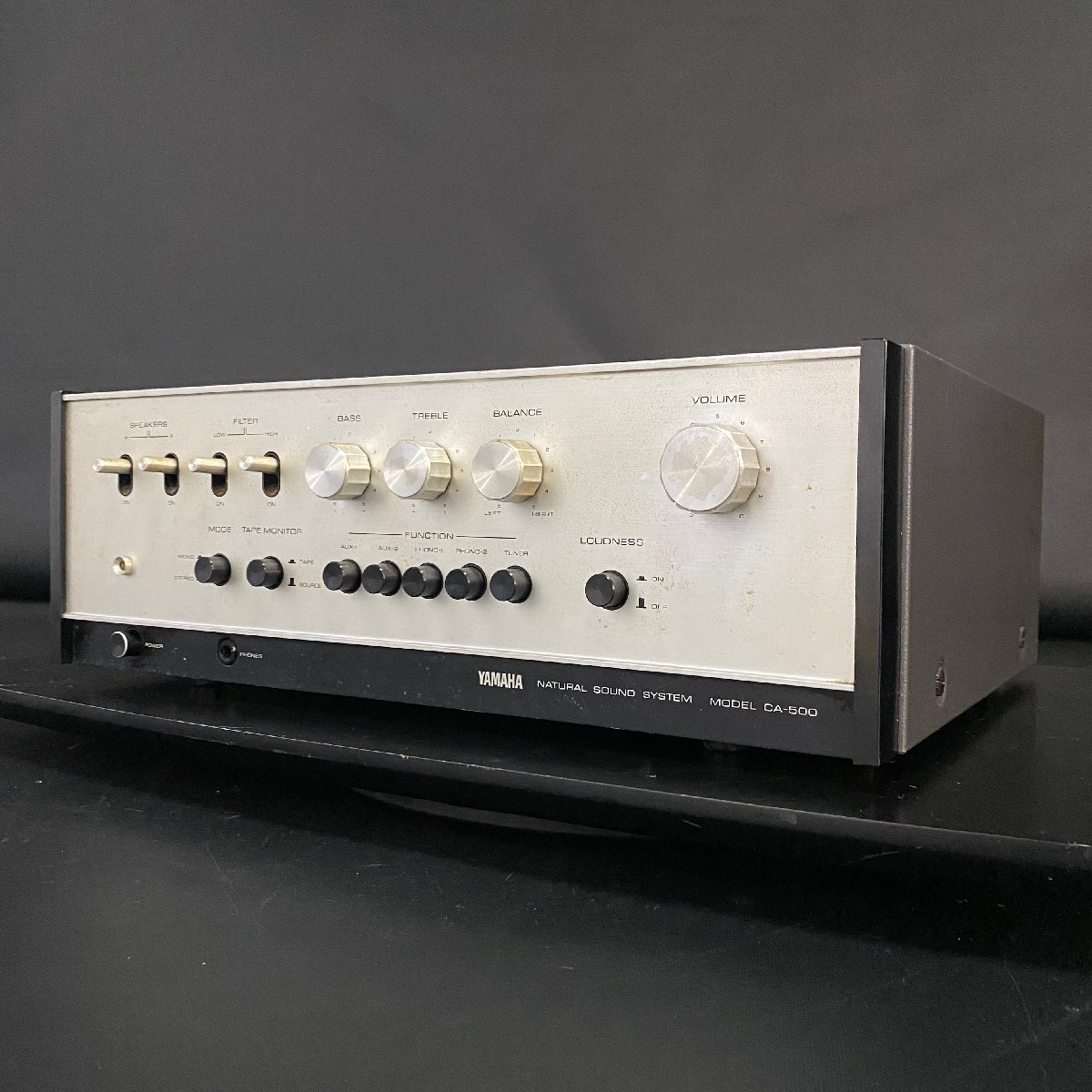 Yahoo!オークション - 【 J 】5741 YAMAHA CA-500 プリメインアンプ ヤ...