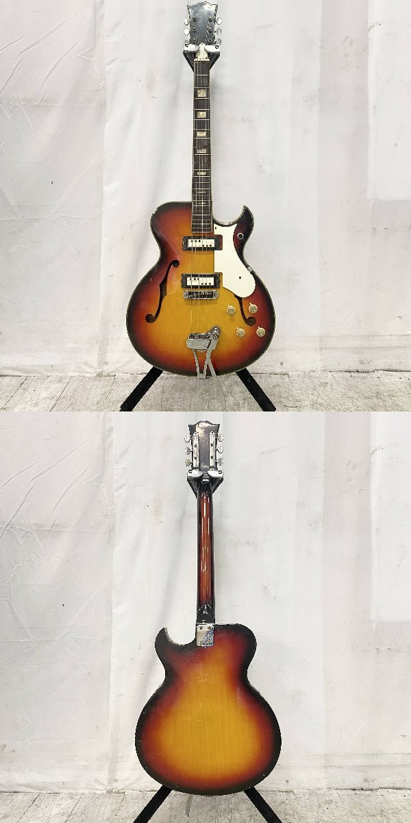 Yahoo!オークション - 【 J 】5805 メーカー不明 セミアコースティック...