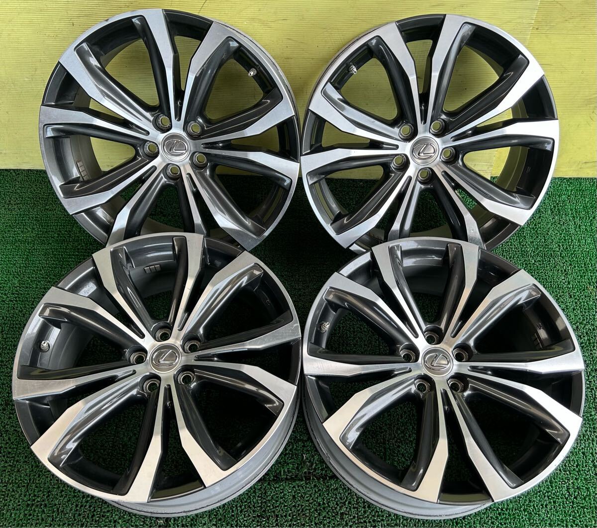 20インチアルミホイール 4本セット レクサス純正 5穴 PCD114.3 ET+30 20×8J ハブ60mmレクサスRX アルファードなどに流用可能(5穴)｜売買されたオークション情報 ...