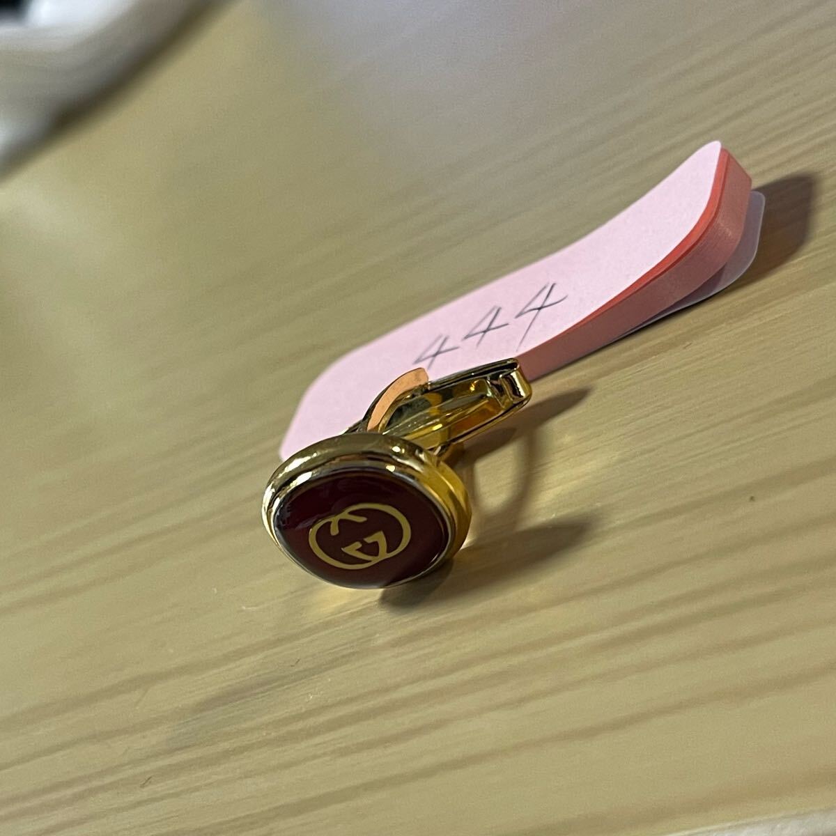 グッチ(GUCCI)GGロゴカフス、カフリンクス、カフスボタン片方 グッチ(GUCCI)GGロゴカフス、カフリンクス、カフスボタン片方