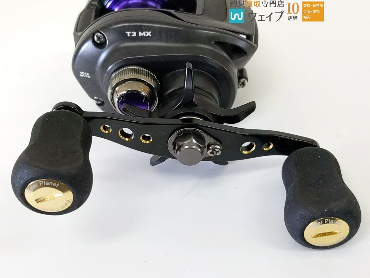 【樂淘letao】日本代購代標第一品牌－ダイワ T3 MX 1016XH-TW 右 ※ウォータープラネットハンドル 75mm カスタム有