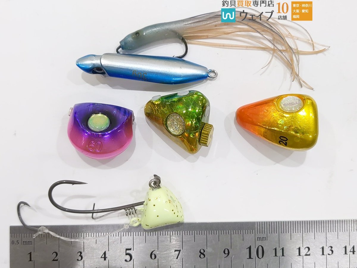 【樂淘letao】日本代購代標第一品牌－シマノ 炎月 フラットバクバク 80g・セブン 海士 100g・ダイワ 紅牙 タイカブラSS＋8号 等 タイラバ テンヤ インチク 計32点