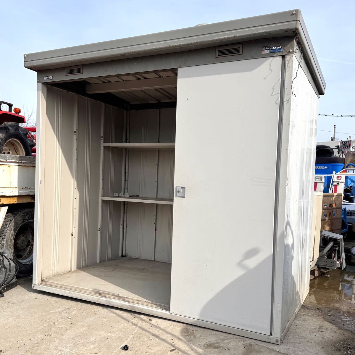 Yahoo!オークション - INABA イナバ物置 MBX-30 倉庫 収納庫 物置 イナ...