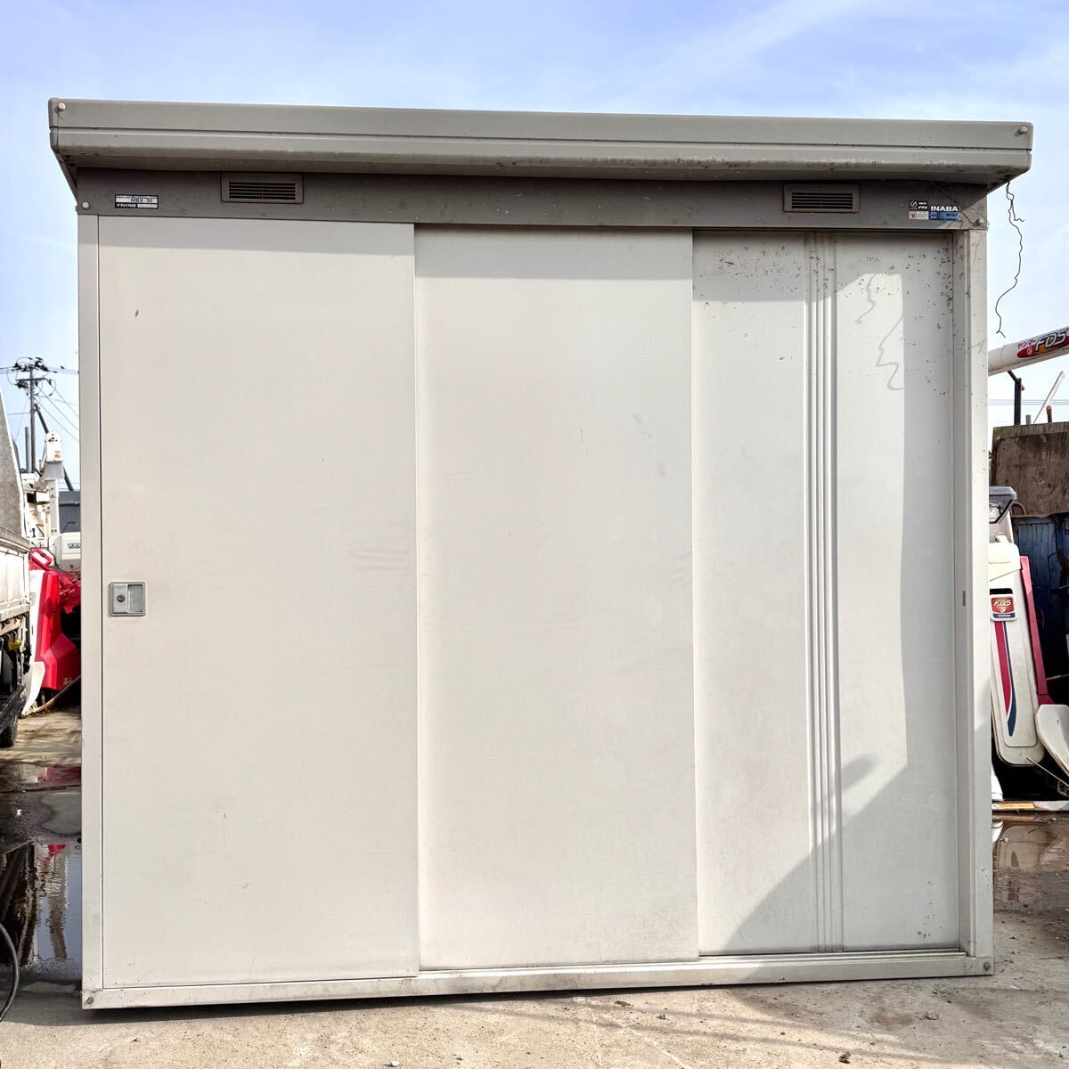 Yahoo!オークション - INABA イナバ物置 MBX-30 倉庫 収納庫 物置 イナ...