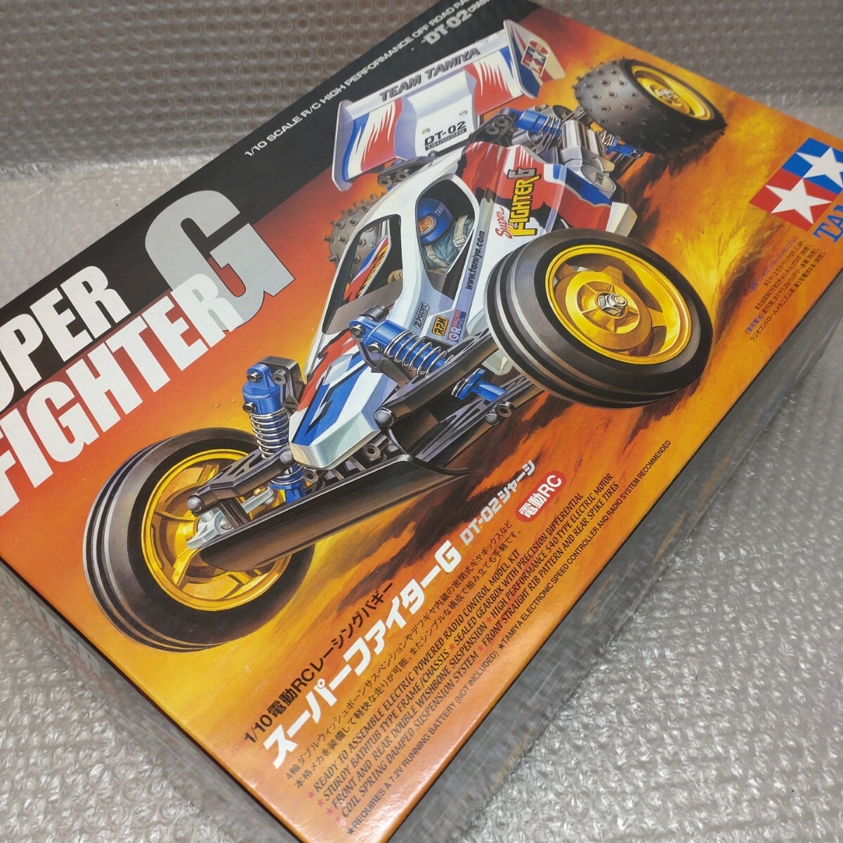未組立♪1/10スーパーファイターG電動RCレーシングバギー 未組立♪1/10スーパーファイターG電動RCレーシングバギー