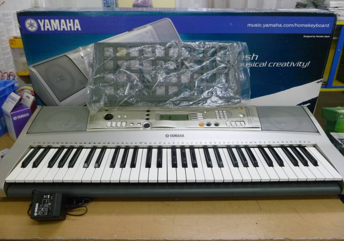 Yahoo!オークション - 中古 YAMAHA 電子キーボード PSR-E313【T-246】...