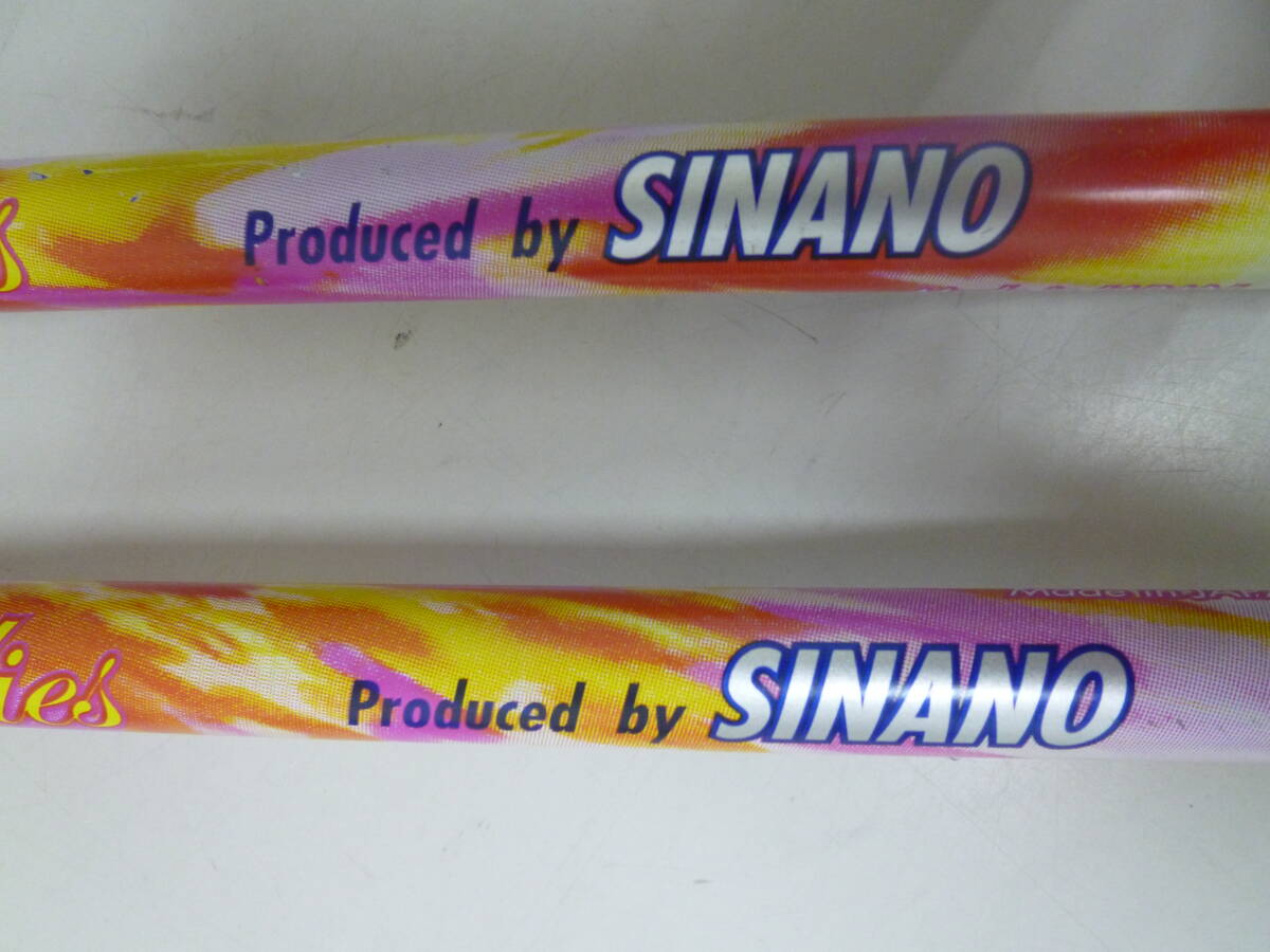 Yahoo!オークション - 中古 SINANO/シナノ スキーストック 長さ約105㎝...