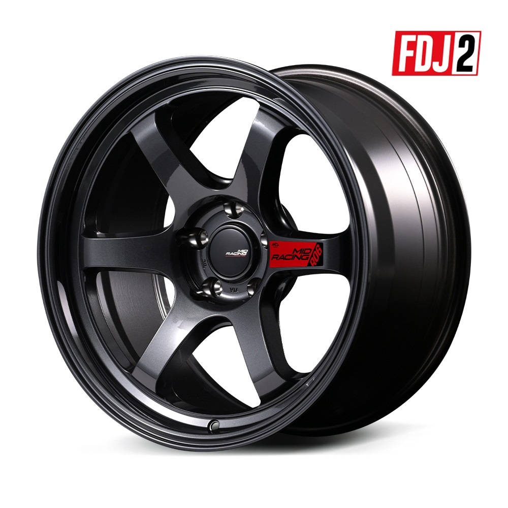Yahoo!オークション - MID WHEELS/MID RACING R06 アルミホイール 2本...