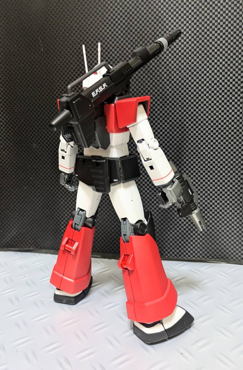 Yahoo!オークション - MG 1/100 ジムキャノン 塗装済 完成品
