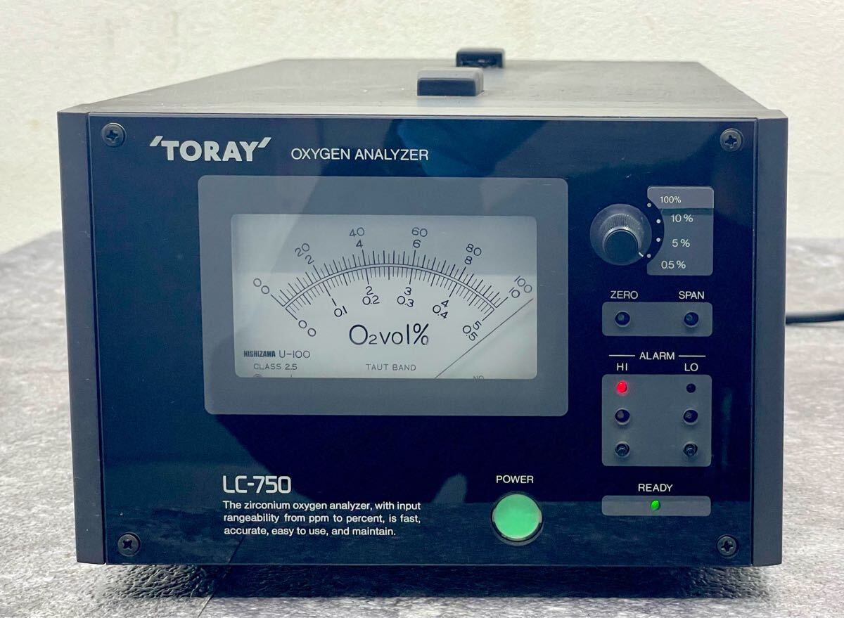 Yahoo!オークション - 通電OK 東レ TORAY OXYGEN ANALYZER ジルコニア...