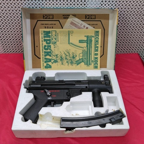 Yahoo!オークション - 【ジャンク品】MGC H&K MP5KA4 電動ガスガン