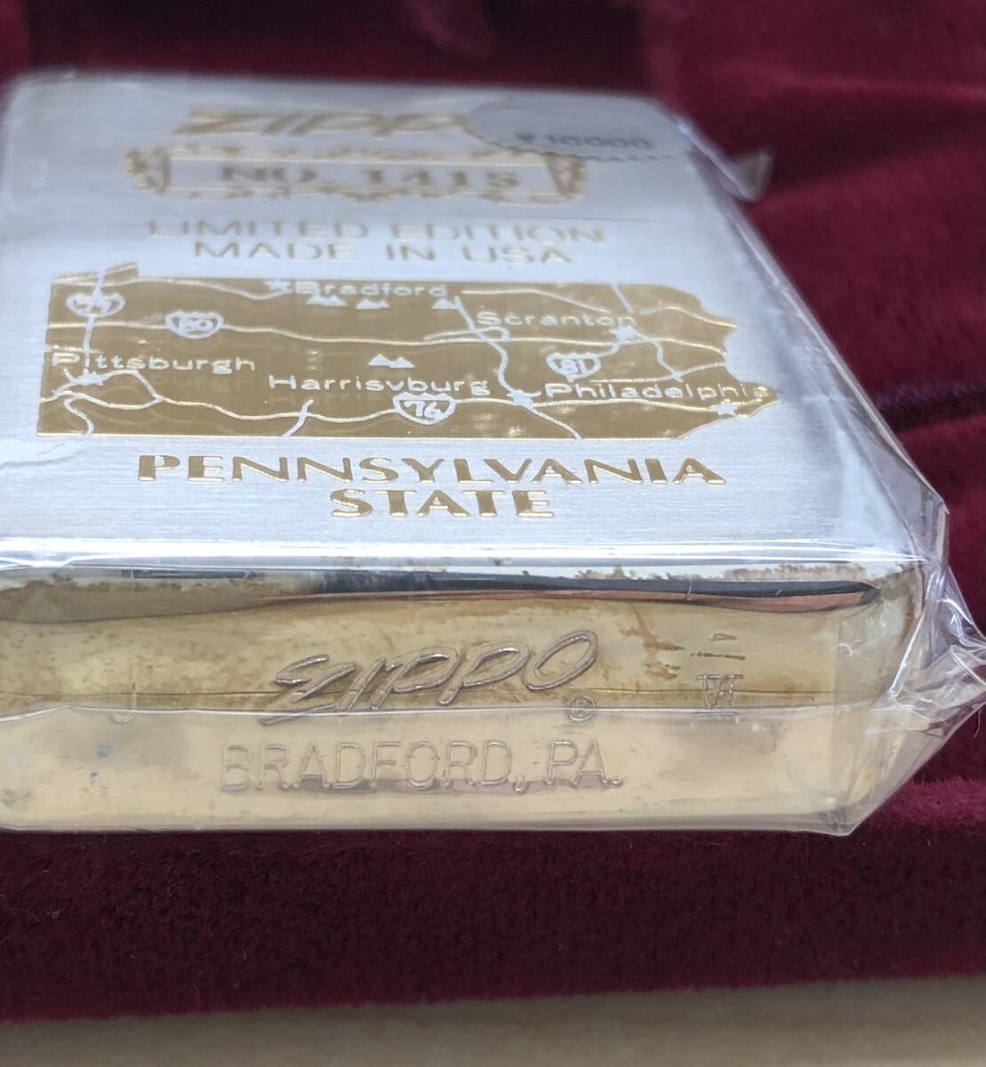 Yahoo!オークション - Zippo/ジッポー ペンシルバニア州PENNSYLVANIA S...