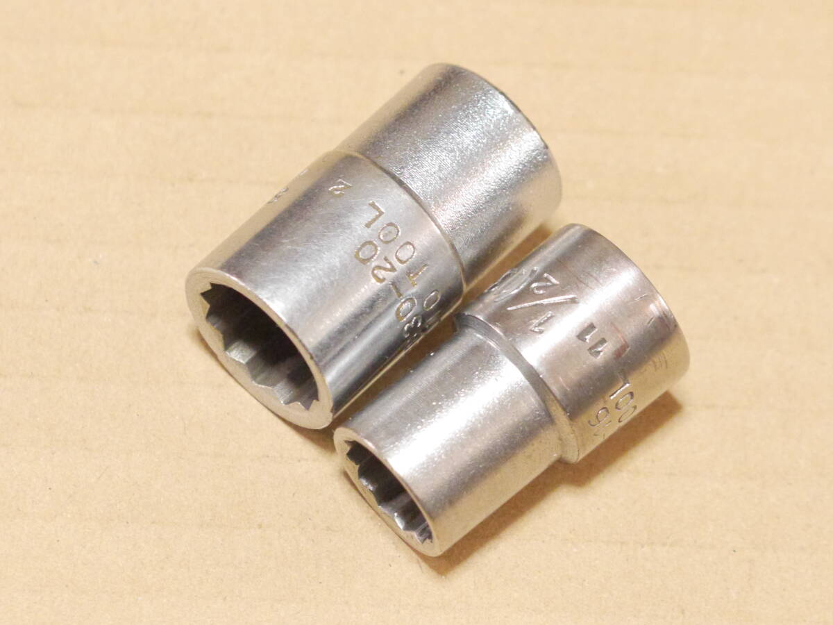 Yahoo!オークション - KTC 13 16 mm 1/2 5/8 インチ 差込角 12.7 mm 12...