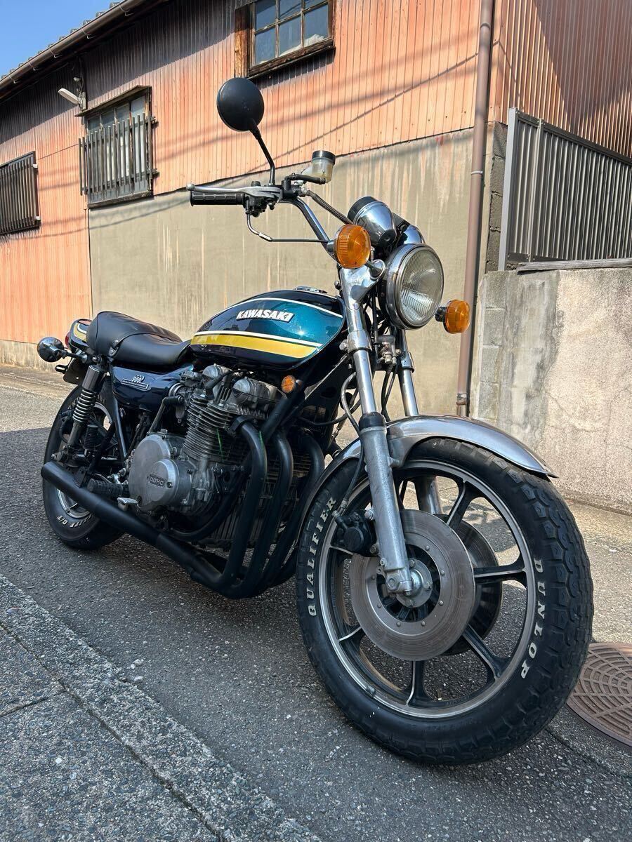 福岡市より Z1仕様 KZ1000 LTD 予備検令和7年5月16日ま 検 青玉虫 火の玉 ぶっこみ 旧車 Z Z1 Z2 750 900(751cc以上)｜売買されたオークション情報 ...