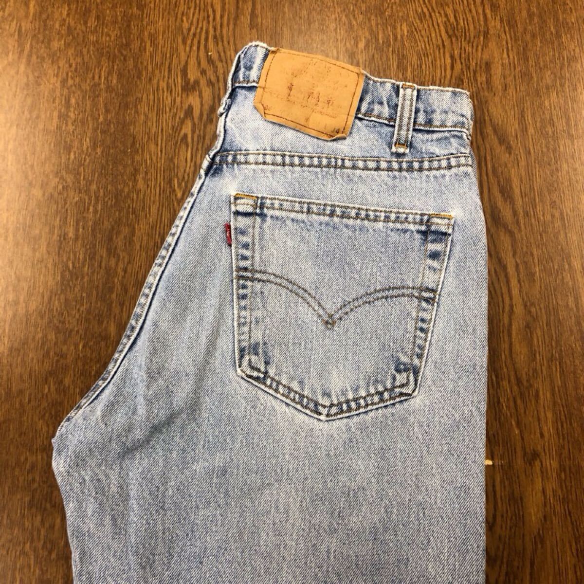 Yahoo!オークション - 【GC090】CANADA製 Levi's 505 W33 L34 ジーンズ...