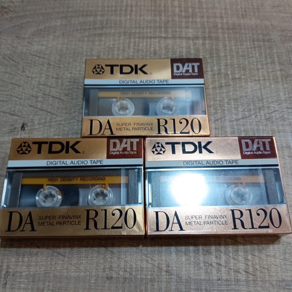 Yahoo!オークション - # 未開封品 DATテープ TDK DA-R120 120分用 3本...
