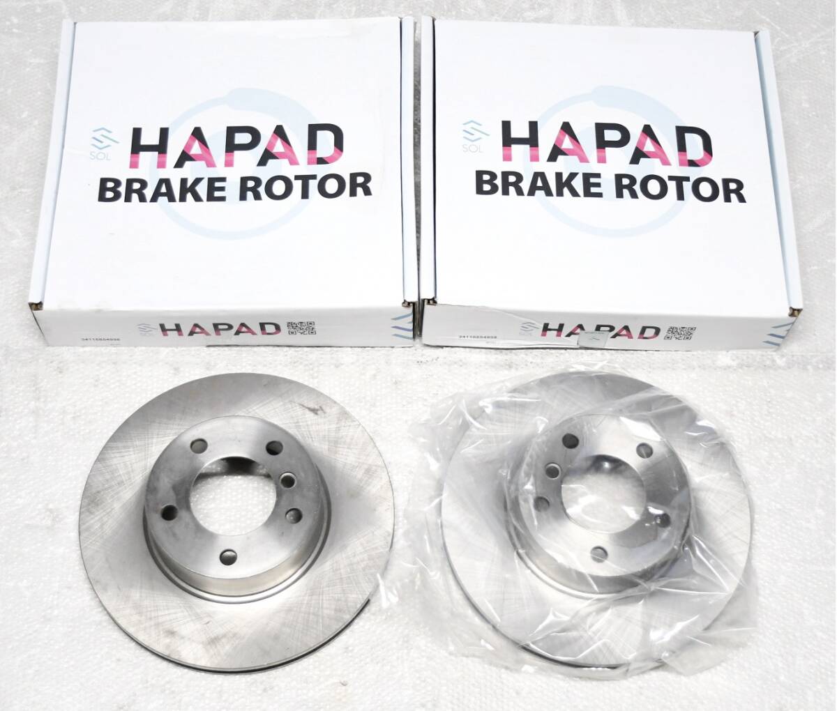 Yahoo!オークション - 未使用 HAPAD フロント ブレーキローター 左右 B...