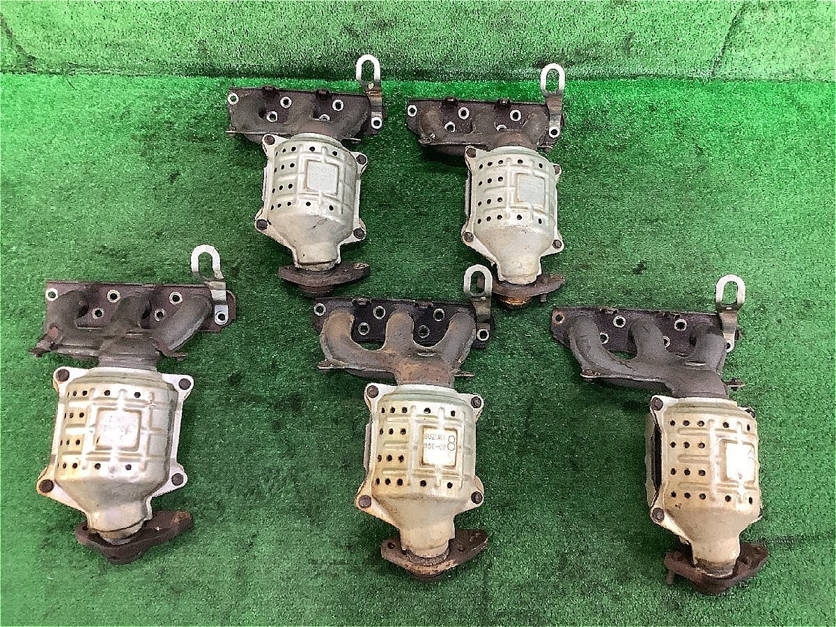 Yahoo!オークション - 自動車 触媒 スズキ 純正 K6A 5個セット 刻印 85...