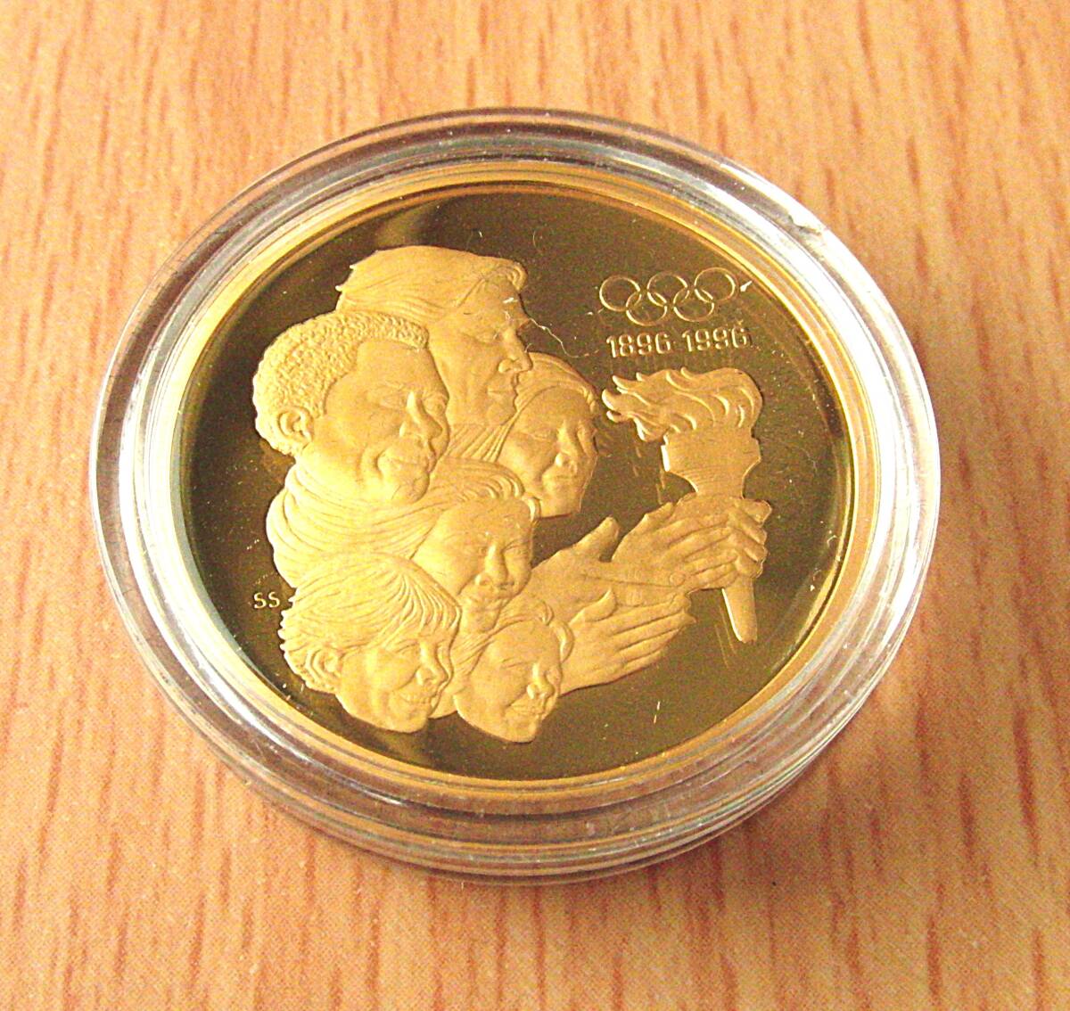 Yahoo!オークション - 【IOCオリンピック100周年記念コイン】第1次・17...