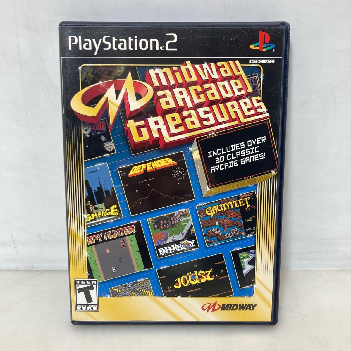 Yahoo!オークション - 52-01 PS2 海外版 MIDWAY ARCADE TREASURES