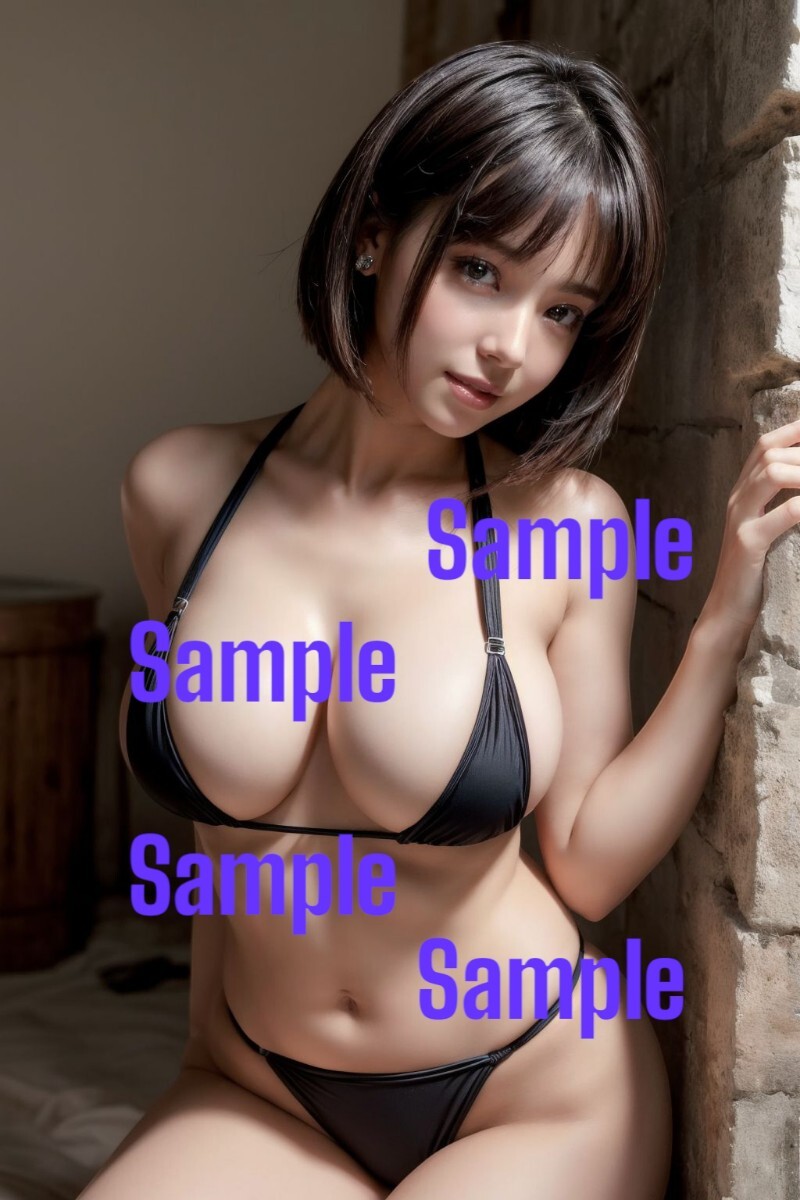 Yahoo!オークション - AIグラビア美女 A4サイズポスター セクシービキ...