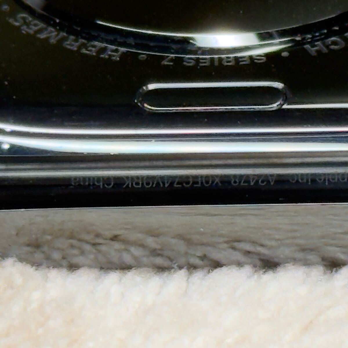 Yahoo!オークション - 即決 Apple Watch series7 HERMES 45mm ブラッ...