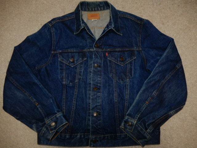 Yahoo!オークション - 超 Big Size 70's LEVI'S 最初期 70505 e 濃紺 ...