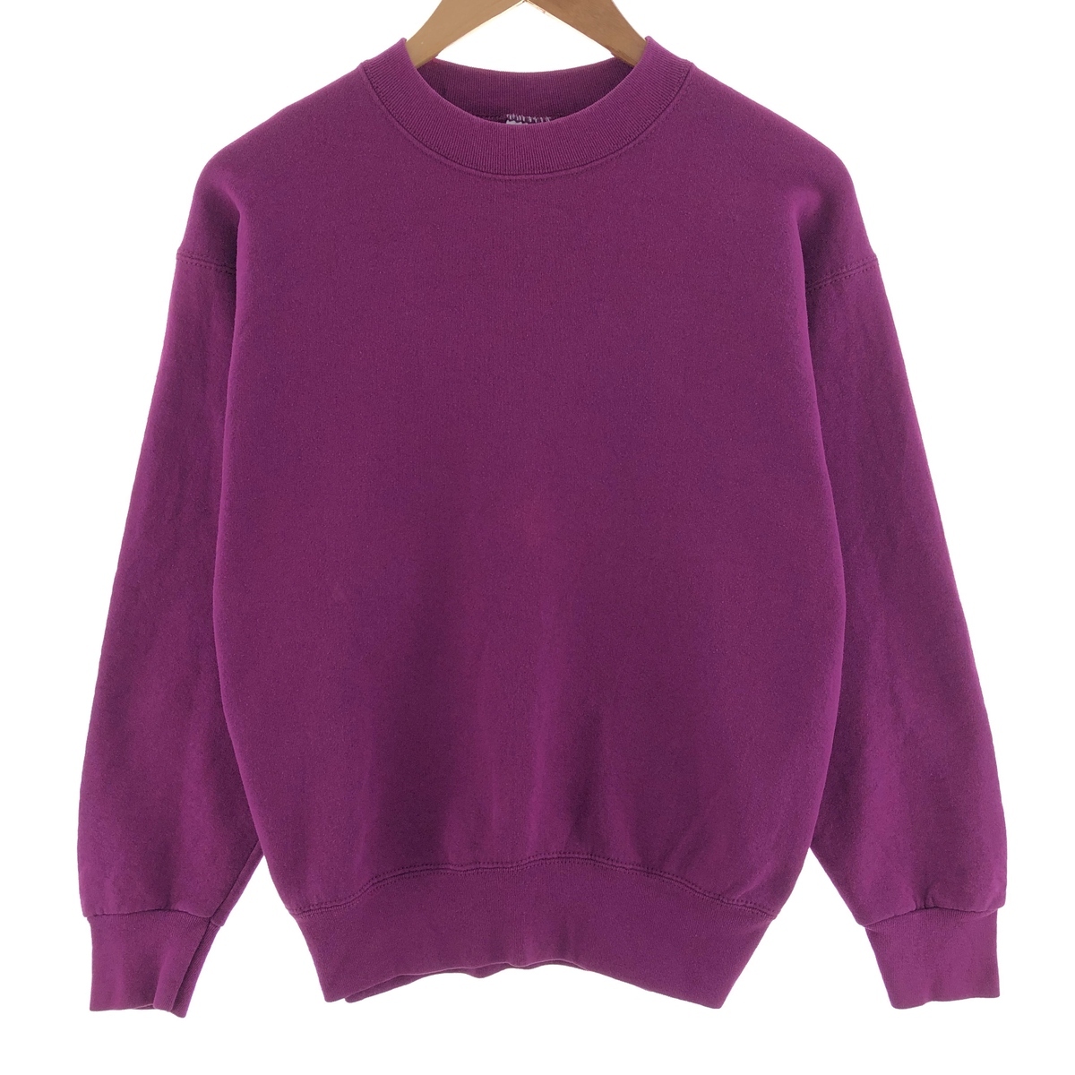 Yahoo!オークション - 古着 90年代 BVD 無地 ブランクスウェットシャツ...