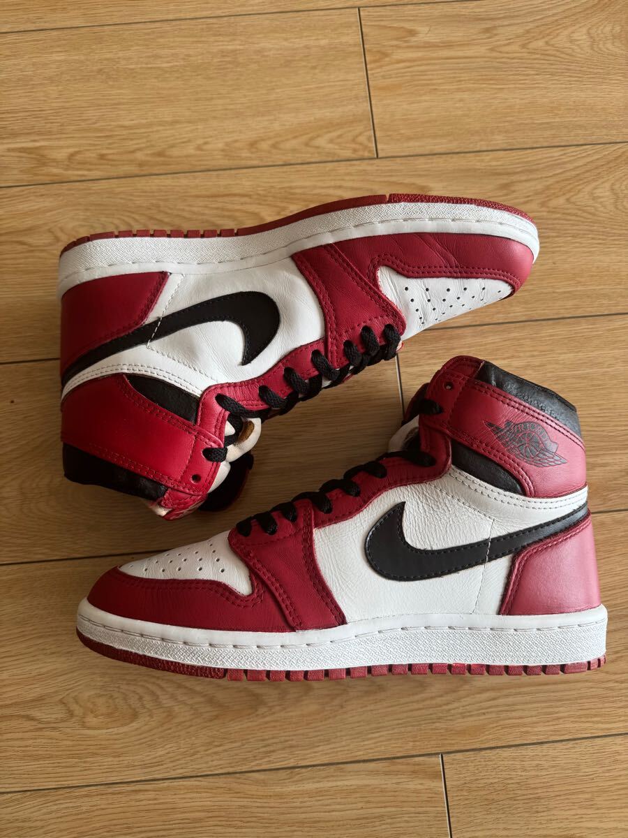 中古85年製AIRJORDAN1オリジナルCHICAGO26cm NIKE AIR JORDAN 1 中古85年製AIRJORDAN1オリジナルCHICAGO26cm NIKE AIR JORDAN 1