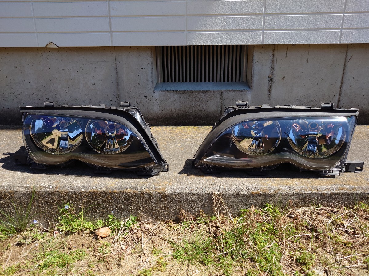 Yahoo!オークション - BMW E46 LCI ハロゲン ヘッドライト