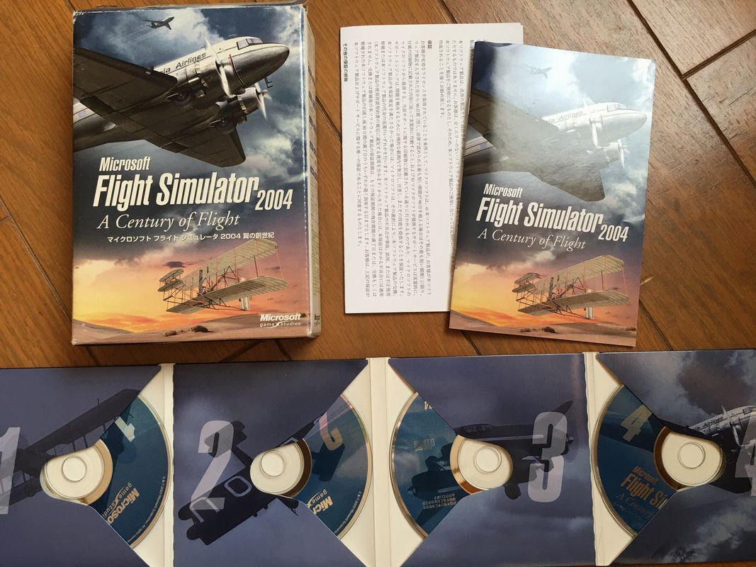 Yahoo!オークション - 【ジャンク】 MSFS マイクロソフト フライトシミ...
