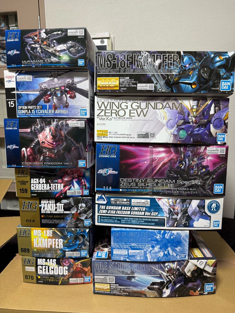 ガンダム ガンプラ詰め合わせ GUNPLA HG HGUC MG プレミアムバンダイ 未組立 デスティニーガンダム ズゴック ゼウス SEEDFREEDOM(機動戦士ガンダムSEED)｜売買さ ...