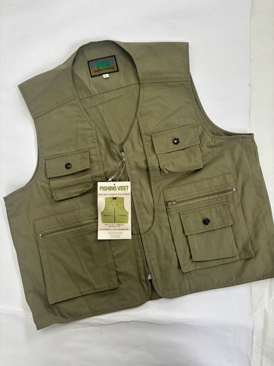 Yahoo!オークション - 4573 未使用 フィッシングベスト LLサイズ/ ベ...