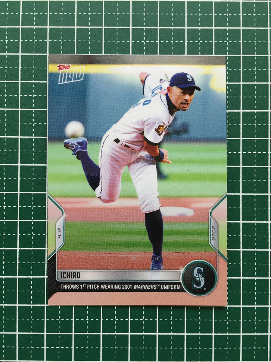 Yahoo!オークション - TOPPS NOW 2022 MLB #57 イチロー／ICHIRO[SEA...