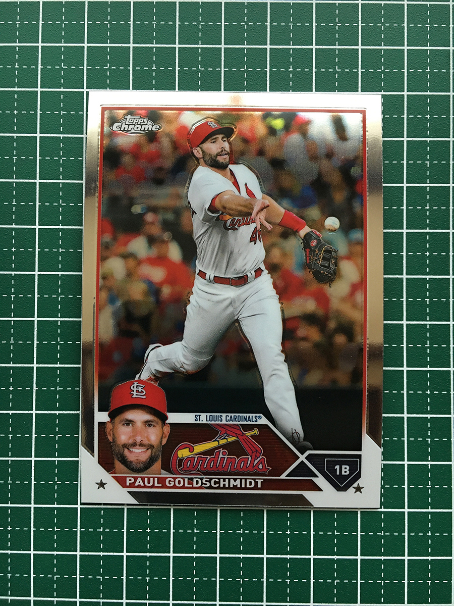 Yahoo!オークション - TOPPS CHROME 2023 MLB #220 PAUL GOLDSCHMIDT...