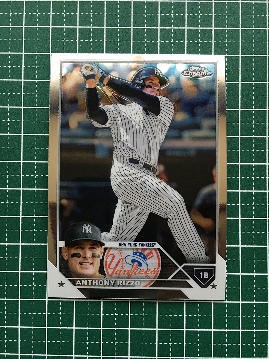 Yahoo!オークション - TOPPS CHROME 2023 MLB #191 ANTHONY RIZZO[NE...