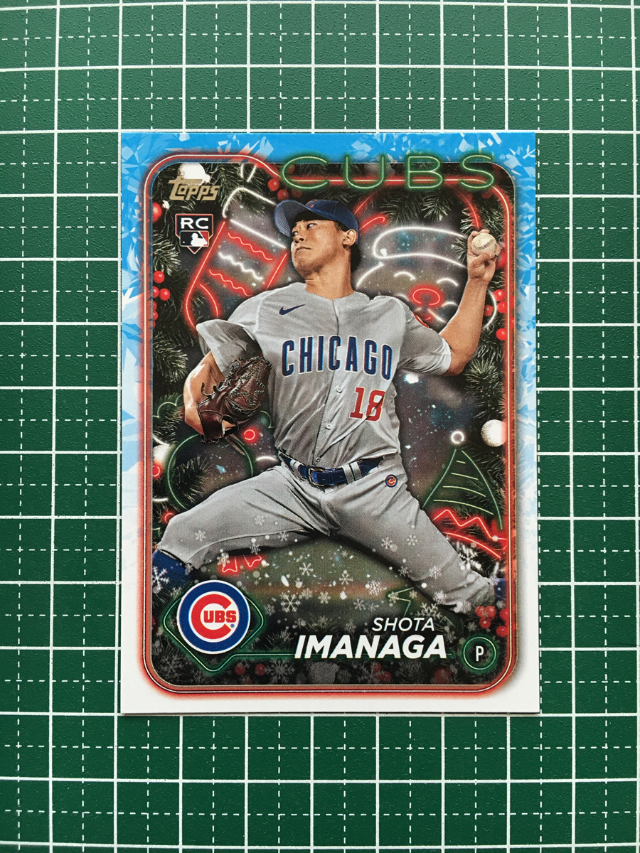 Yahoo!オークション - TOPPS MLB 2024 HOLIDAY #H84 今永昇太／SHOTA ...