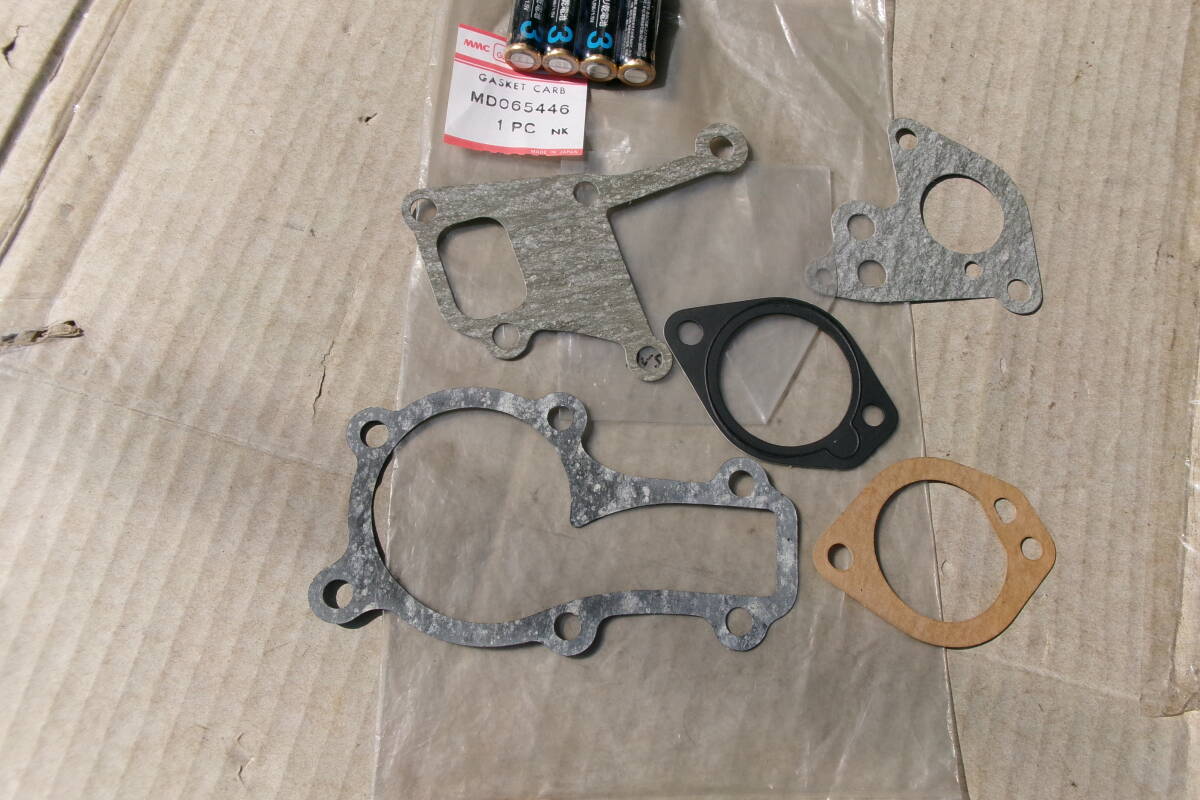 旧車 三菱純正品 ミニカA107系 ウォーターポンプ ガスケット類 パッキン 計5点セット 2G23 ポーターキャブ 品番МD065446(ウォーターポンプ)｜売買されたオークション情報 ...