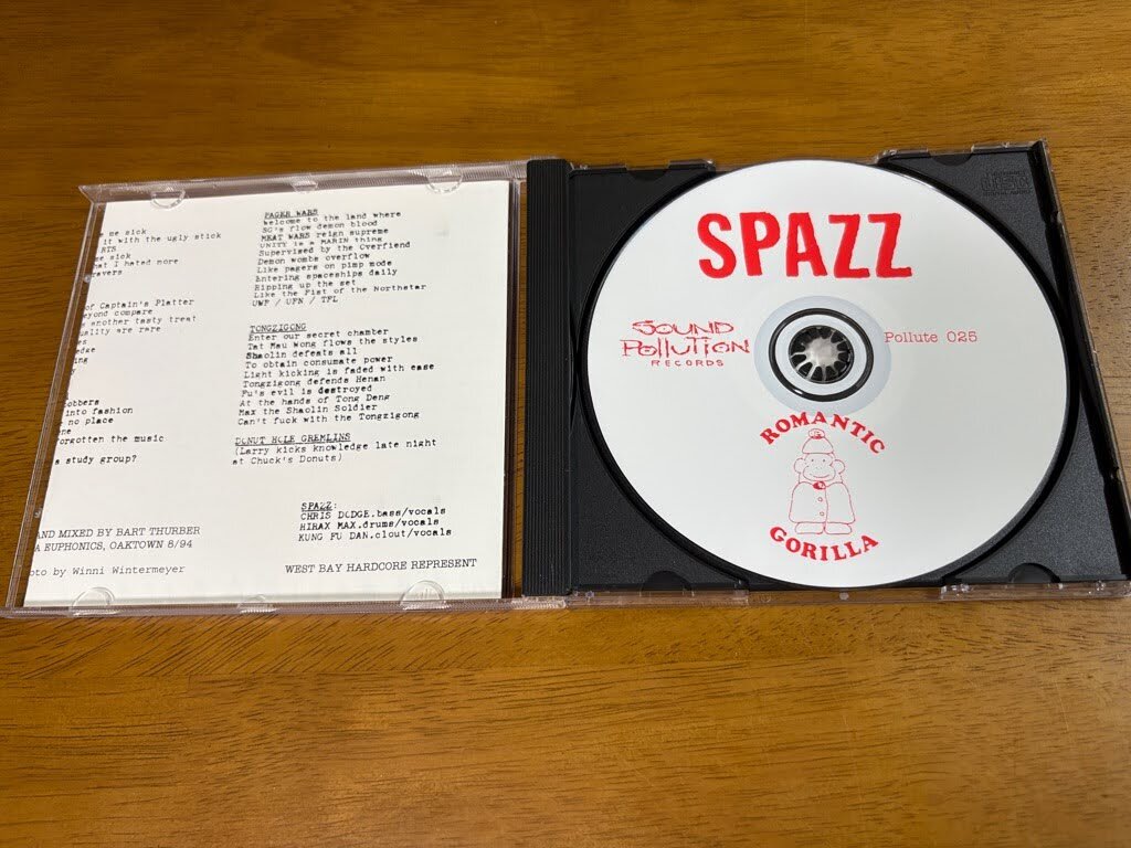 Yahoo!オークション - m7/CD SPAZZ ROMANTIC GORILLA Pollute-025